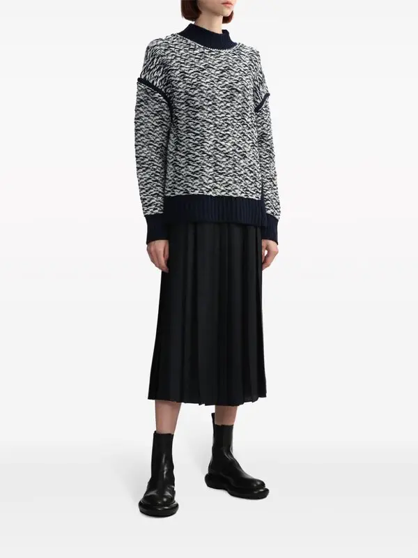 3.1 Phillip Lim Jacquard Wool Jumper