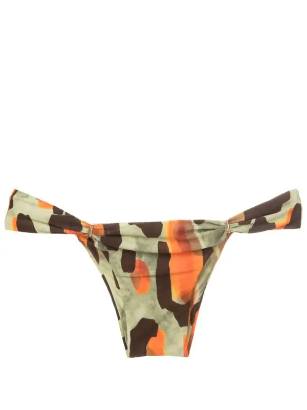 LENNY NIEMEYER Caju Abstract-print Bikini Bottom - Multicolour