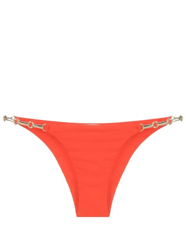 LENNY NIEMEYER Bio Chain-link Bikini Bottom - Red