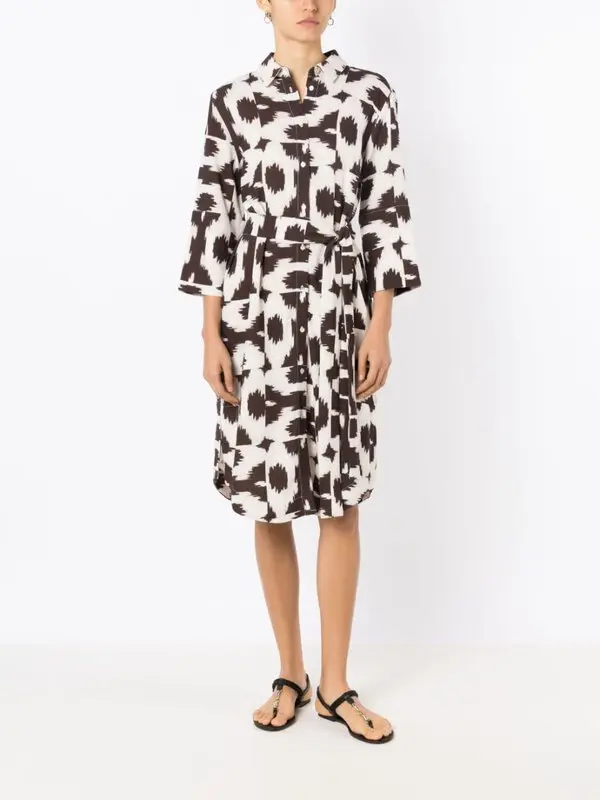LENNY NIEMEYER Puglia Graphic-print Shirtdress