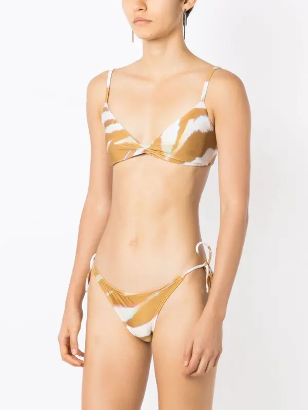 LENNY NIEMEYER Animal-pattern Bikini Bottom