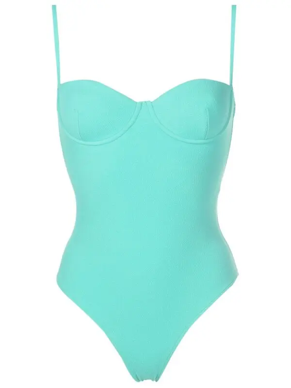LENNY NIEMEYER Balconette Swimsuit - Green