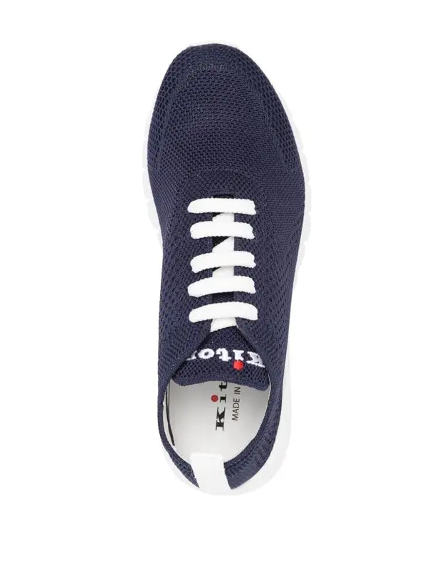 Kiton Mesh-design Running Shoes