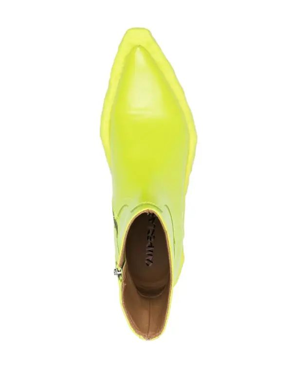 Camper Venga Leather Boots - Green