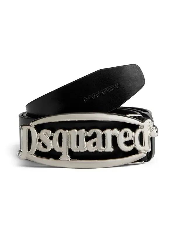 Dsquared2 Logo-buckle Leather Belt