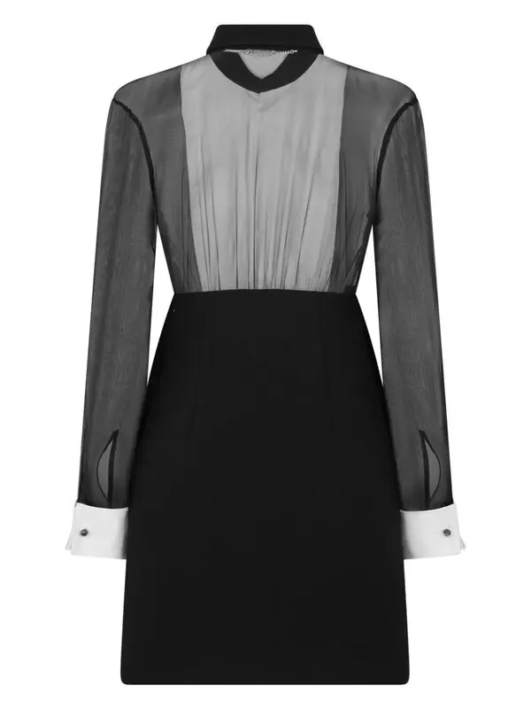 Dsquared2 Sheer Panelled Minidress