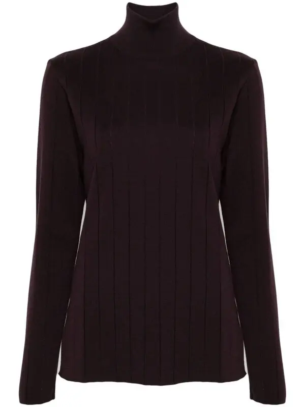 MRZ Virgin Wool Jumper - Purple