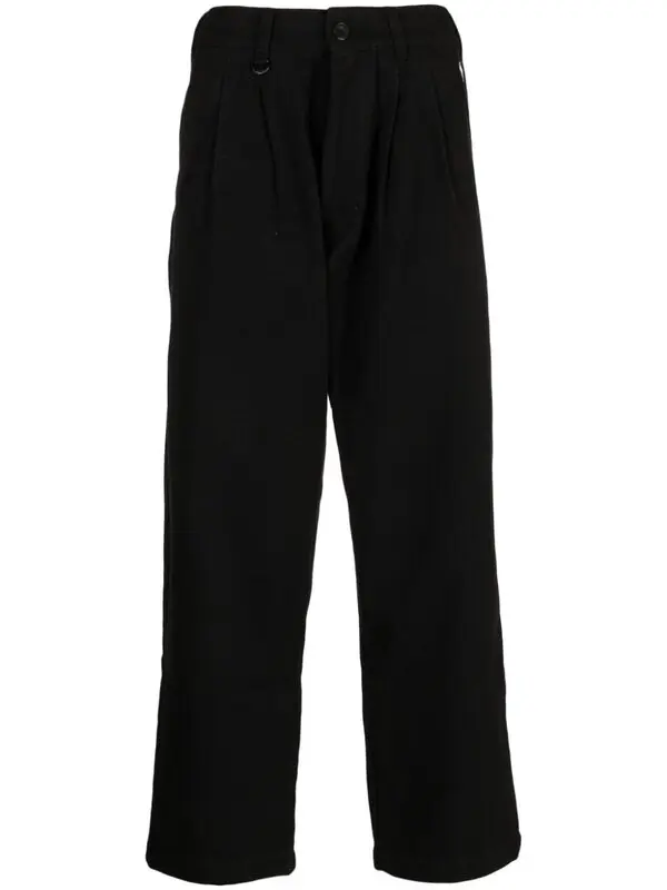 CHOCOOLATE Logo-appliqué Straight-leg Trousers