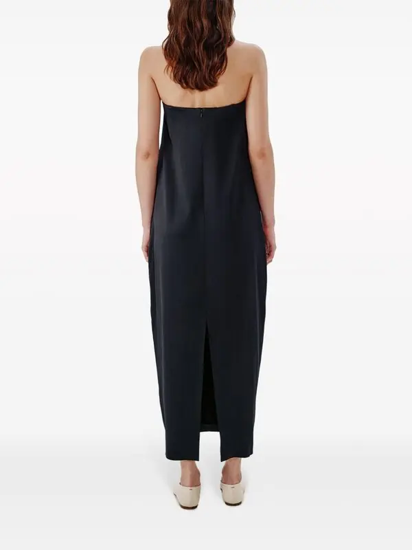 Another Tomorrow Cocoon Halterneck Maxi Dress