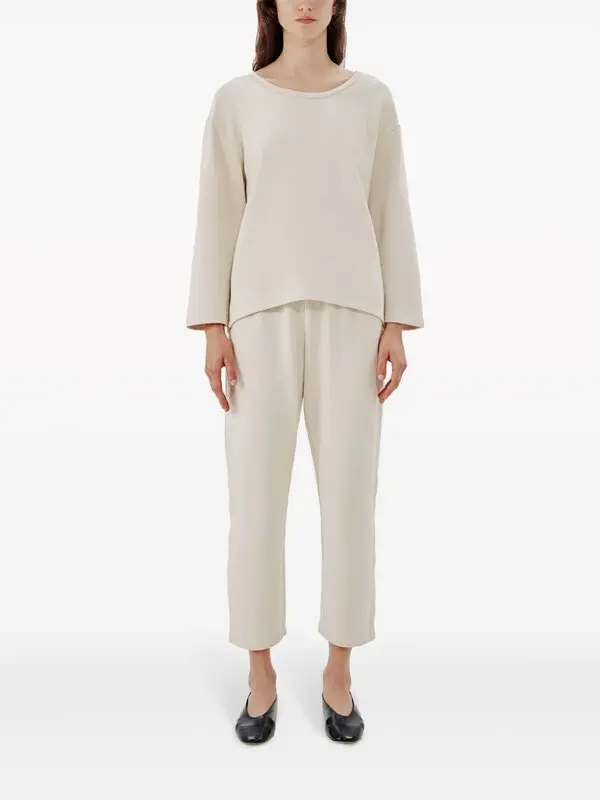 Another Tomorrow Scoop-neck Top