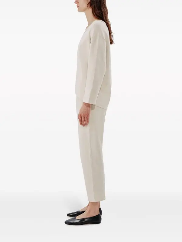Another Tomorrow Scoop-neck Top
