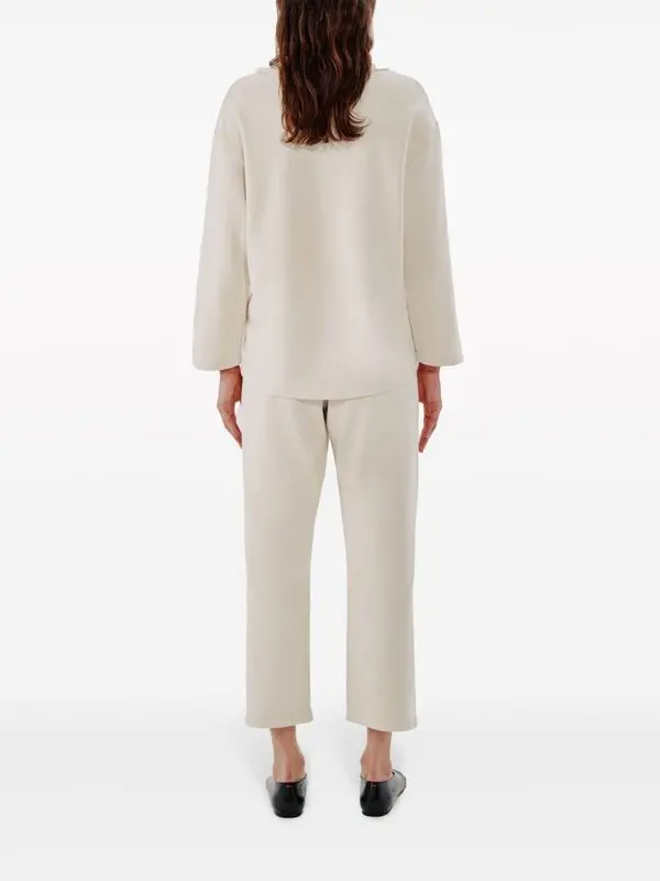Another Tomorrow Scoop-neck Top