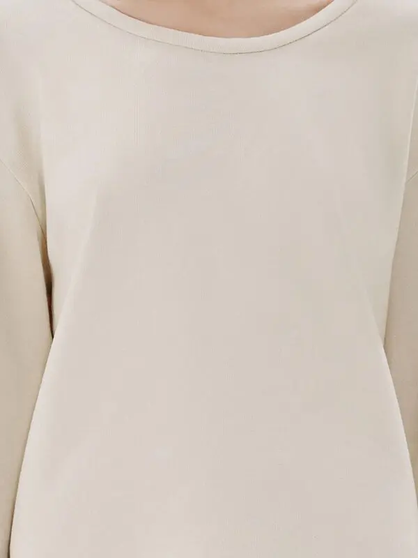 Another Tomorrow Scoop-neck Top