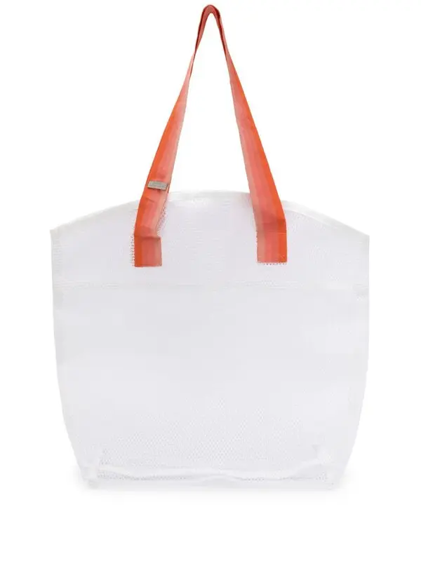 STUDIO CHOFAKIAN Mesh Tote Bag - White