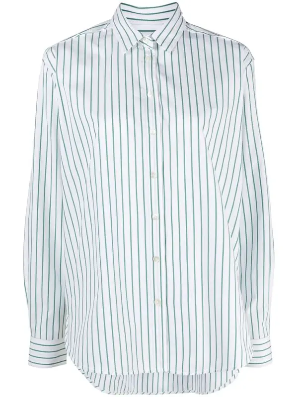 TOTEME Signature Cotton Shirt - White
