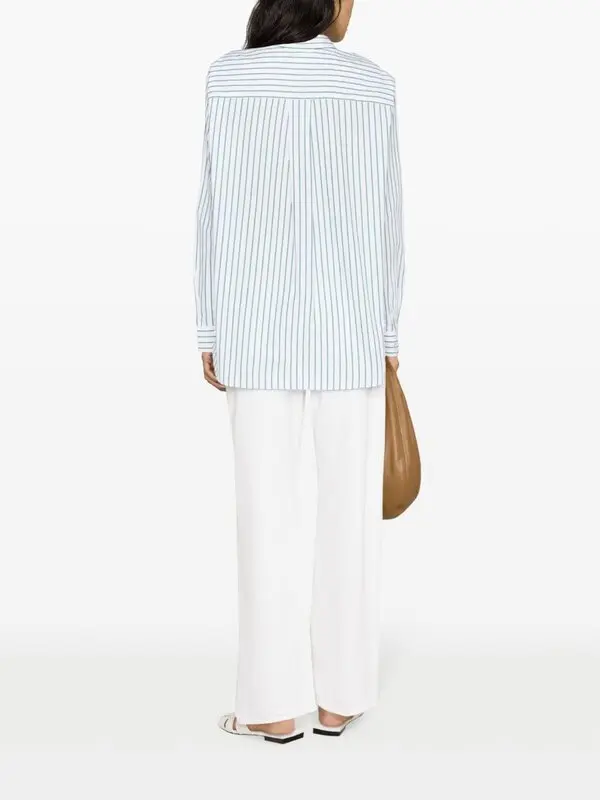TOTEME Signature Cotton Shirt - White