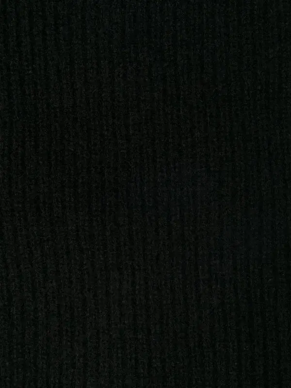 TOTEME Ribbed Cashmere Neck Warmer - Black