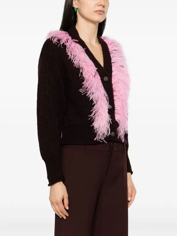 La DoubleJ High Kick Cardigan - Red