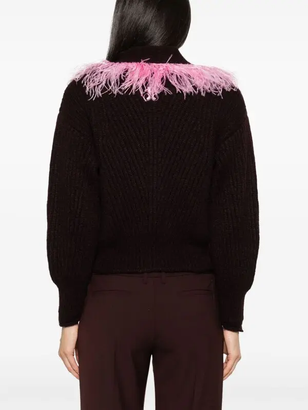 La DoubleJ High Kick Cardigan - Red