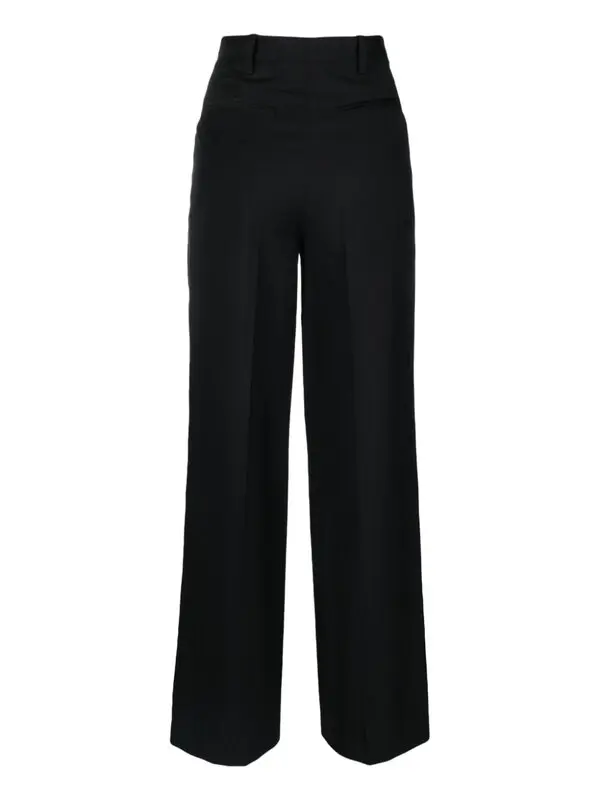 Sonia Rykiel Paris Straight Wool Trousers