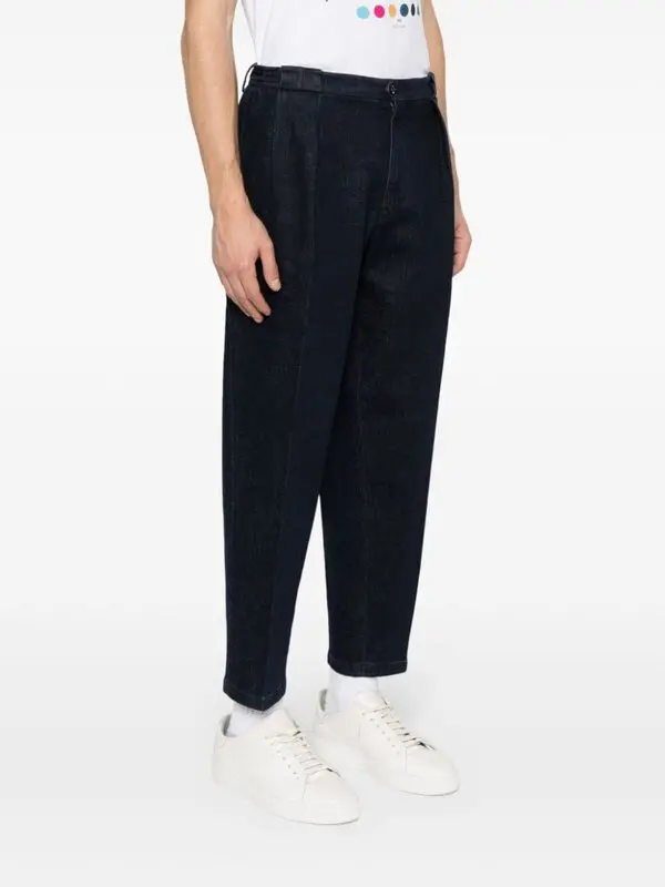 BRIGLIA 1949 Logo Patch Trousers
