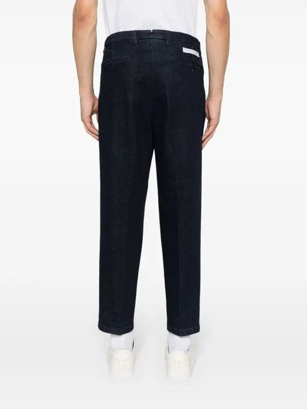 BRIGLIA 1949 Logo Patch Trousers