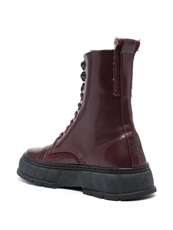 VIRON 1992 Combat Boots - Red