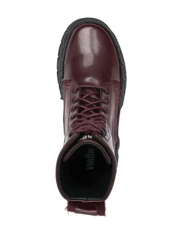VIRON 1992 Combat Boots - Red