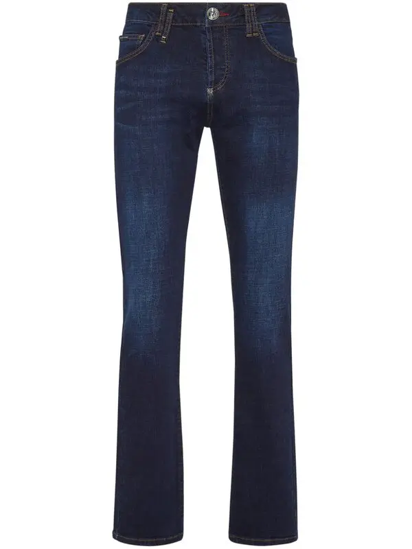Philipp Plein Supreme Iconic Low-rise Jeans