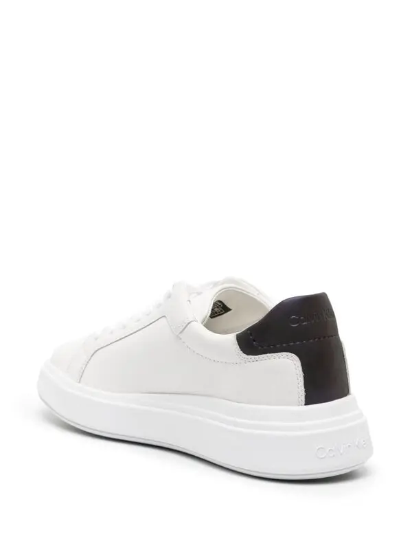 Calvin Klein Iridescent Panel Leather Sneakers