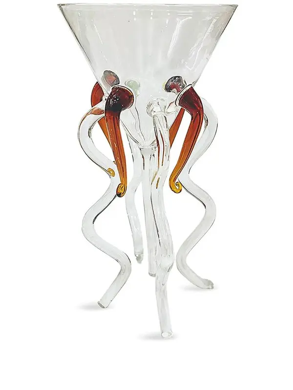 LES-OTTOMANS Medusa Glass Cup - White