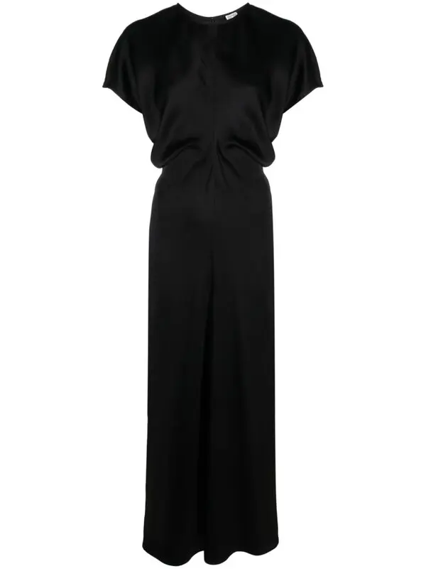 TOTEME Slouch Waist Dress - Black