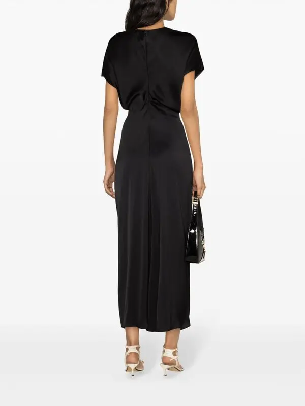 TOTEME Slouch Waist Dress - Black