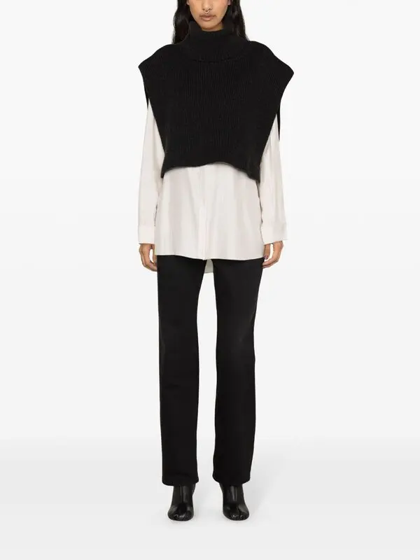TOTEME Classic Straight-leg Jeans - Black