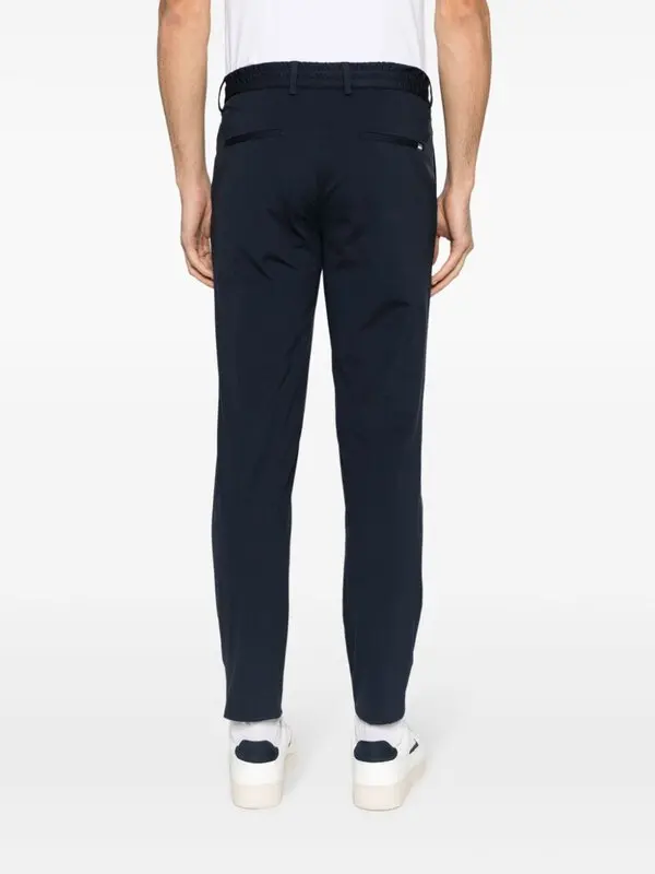 BOSS Technical-jersey Slim-cut Trousers