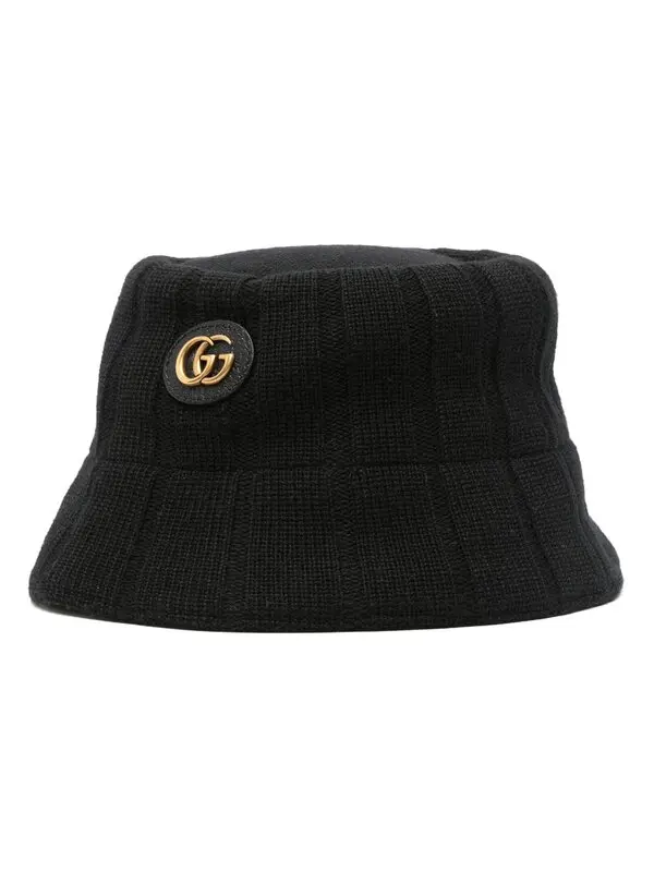 Gucci Double G Wool Bucket Hat