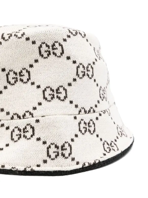 Gucci Double G Wool Bucket Hat