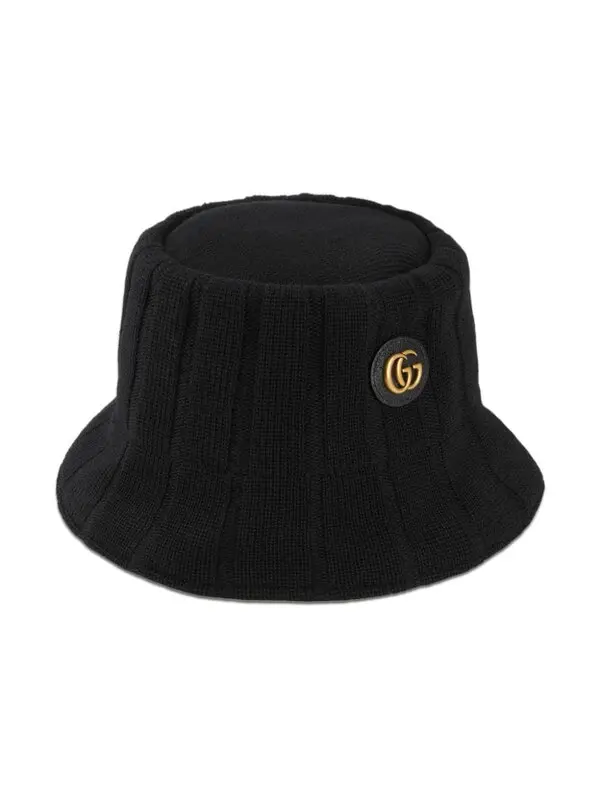 Gucci Double G Wool Bucket Hat
