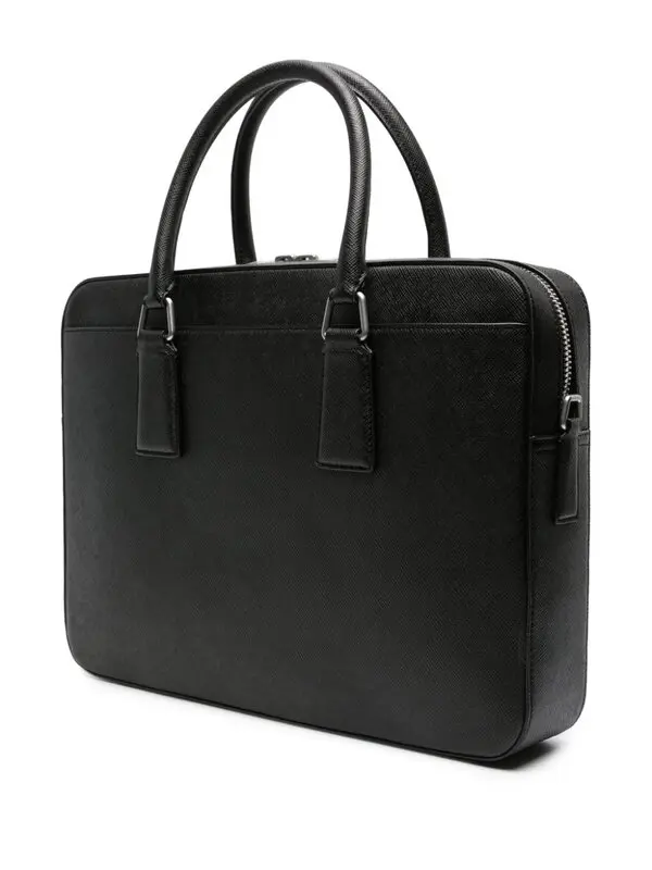 Sandro Logo-print Briefcase - Black