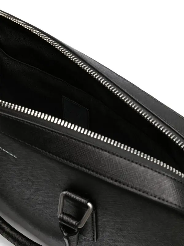 Sandro Logo-print Briefcase - Black