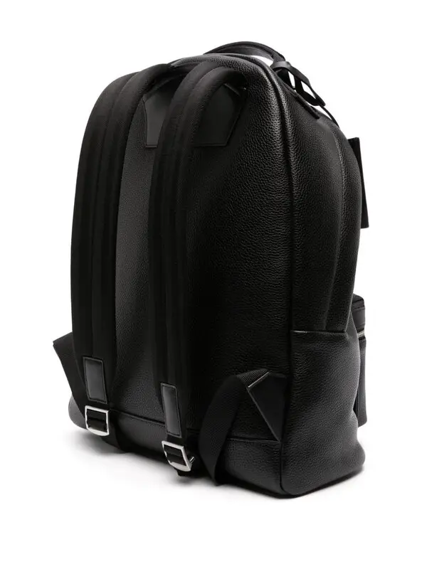Sandro Coated Canvas Backpack - Black
