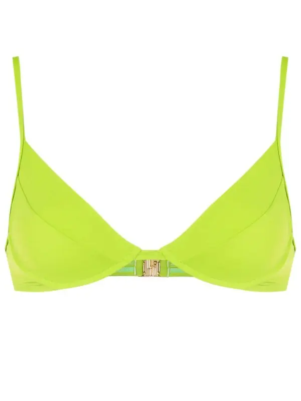 LENNY NIEMEYER Underwire Cup Bikini Top - Green
