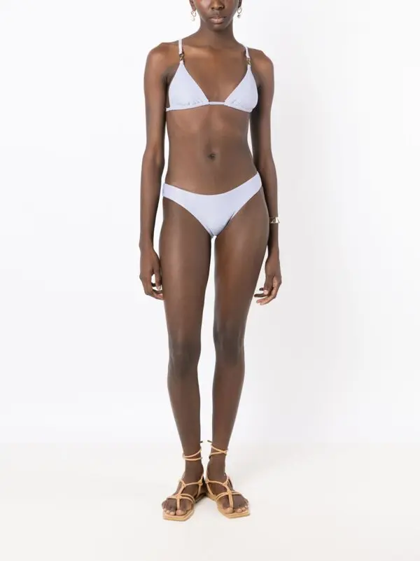 LENNY NIEMEYER Chain-link Triangle Bikini Top