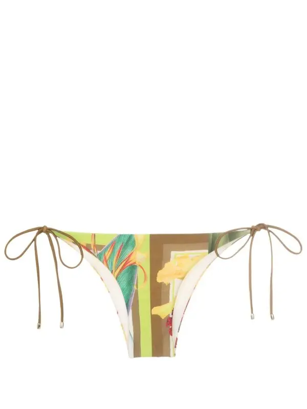 LENNY NIEMEYER Carres Side-tie Bikini Bottoms - Multicolour
