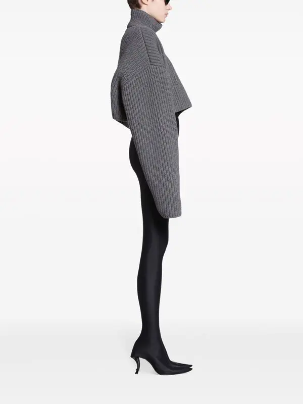 Balenciaga High-neck Virgin Wool Jumper