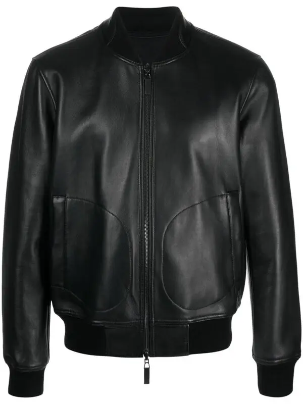 Emporio Armani Reversible Leather Jacket