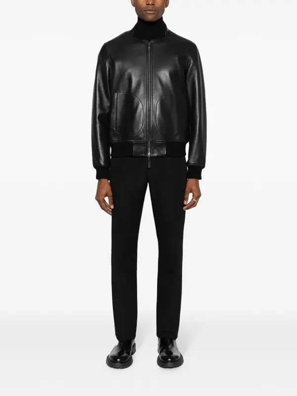 Emporio Armani Reversible Leather Jacket