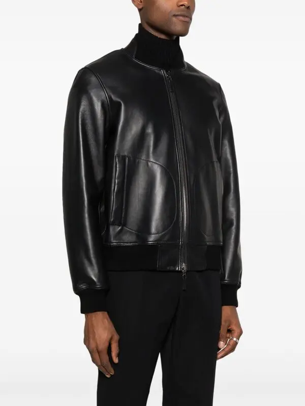 Emporio Armani Reversible Leather Jacket