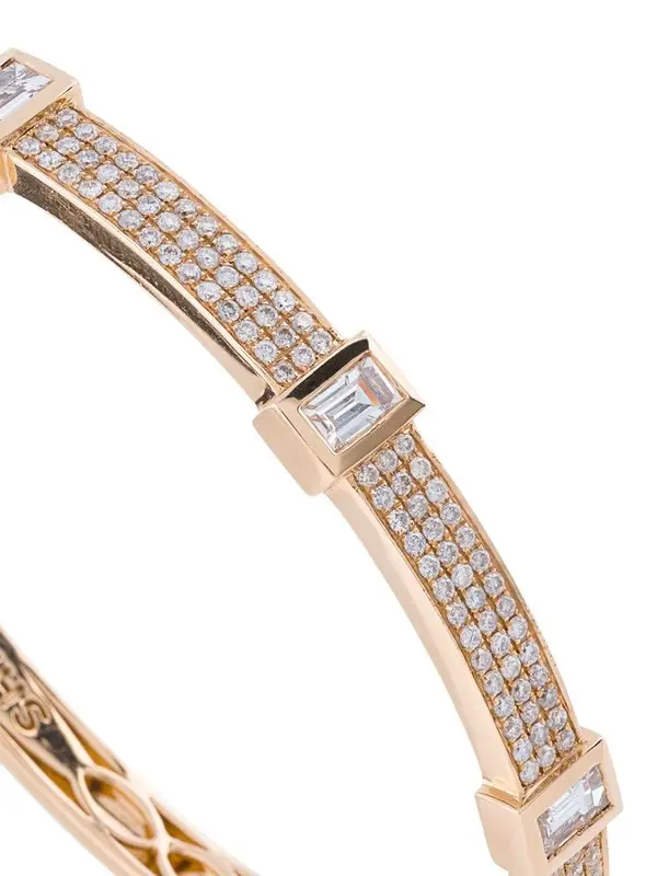 Shay Baguette Diamond Band Bracelet