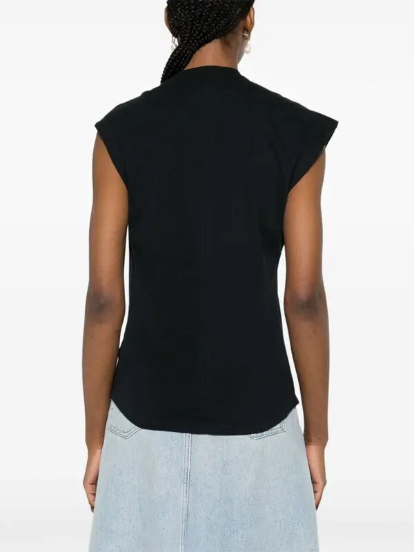 Isabel Marant Étoile Nayda Asymmetric T-shirt - Black